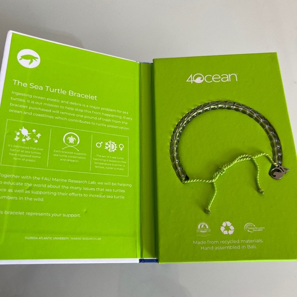 4Ocean | Jewelry | The 4ocean The Sea Turtle Bracelet | Poshmark
